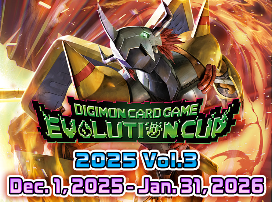 DIGIMON CARD GAME Evolution Cup 2025 Vol. 3